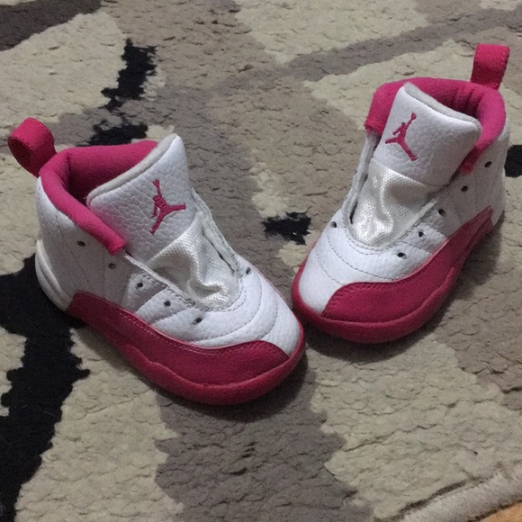 Jordan | Shoes | Girls Air Jordan 2 Retro 12 Pinkwhite Valentine | Poshmark